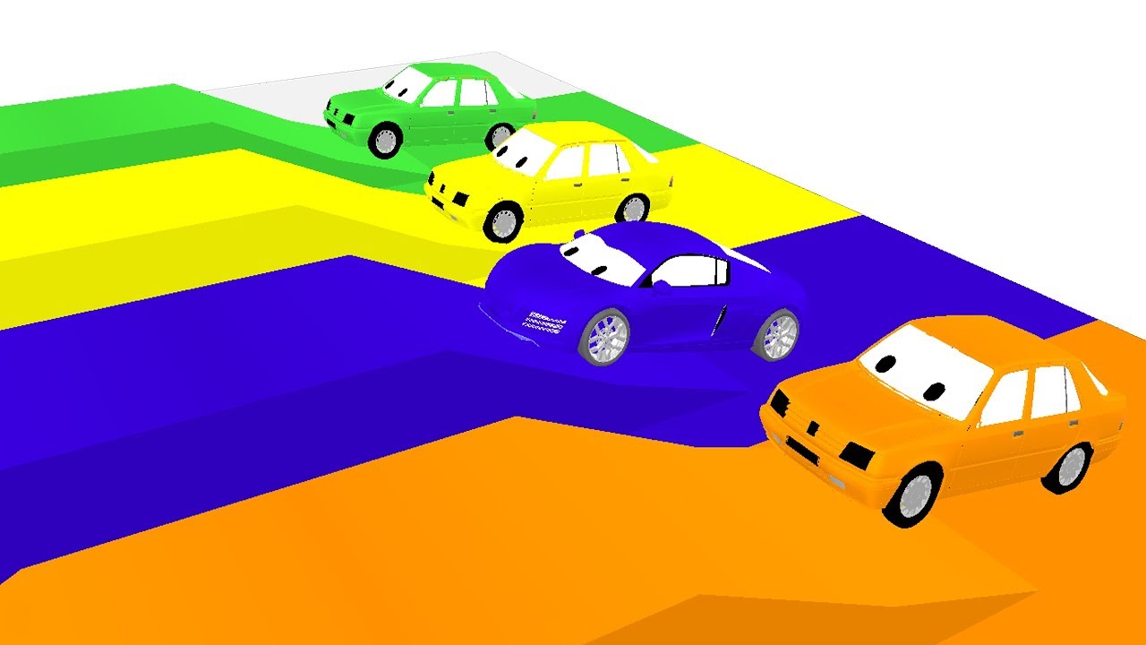 Cars Race with Numbers | Best Children Learning Videos | Learning How ...