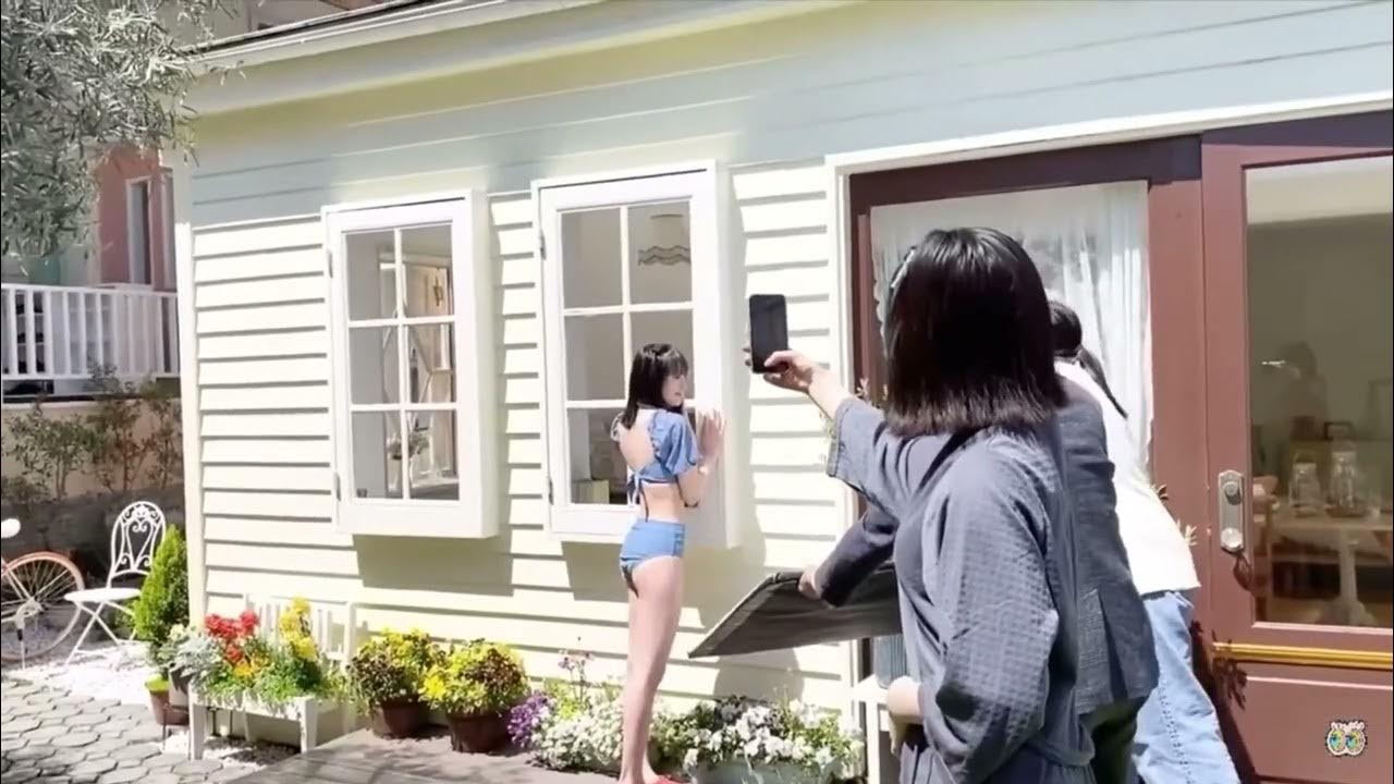 TEAM 8 AKB48 KAWAHARA MISAKI |JAPANESE IDOL|GRAVURE EDITION| BEHIND THE SCENE - YouTube