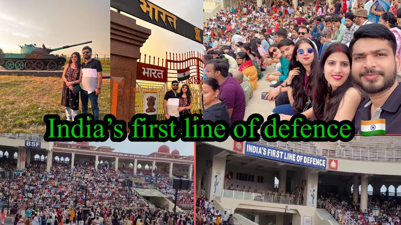 India’s first line of defence 🇮🇳india ,pakistan borde ,bagha border ...