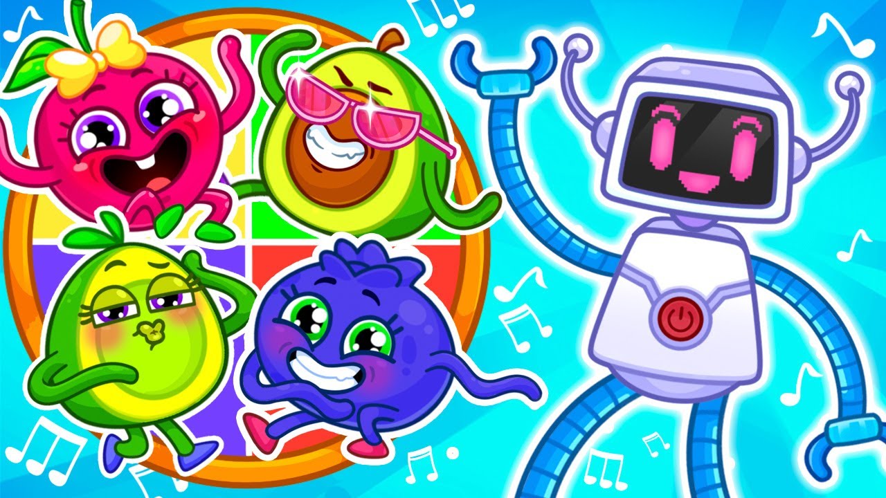 Who Has THE BEST Cha Cha Cha Dance?! 🤖💃 Funny Videos For Kids 👾 Kids ...