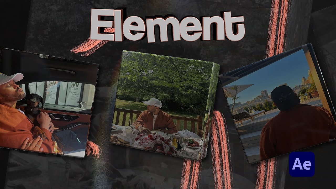 Element 3D transition tutorial - After effects - YouTube