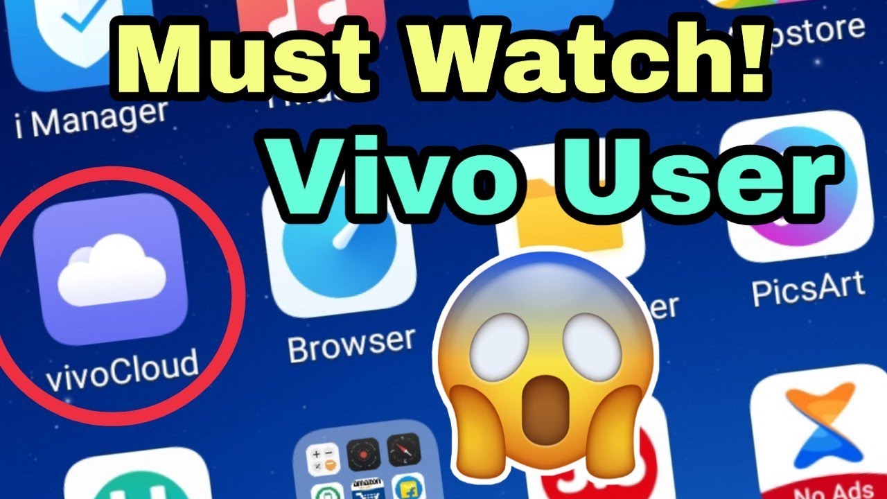 What Is Vivo Cloud? What Are The Benefits? And How To Use It? Fully Explained Must Watch!! - YouTube