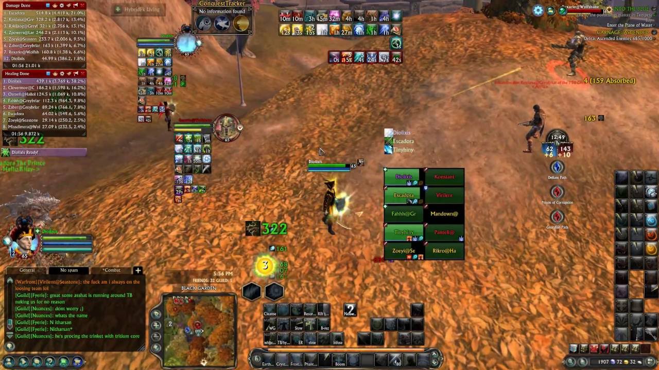 Rift pvp session with esca - YouTube