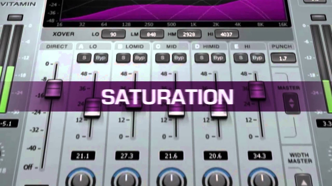 Waves Vitamin Sonic Enhancer Plugin - YouTube