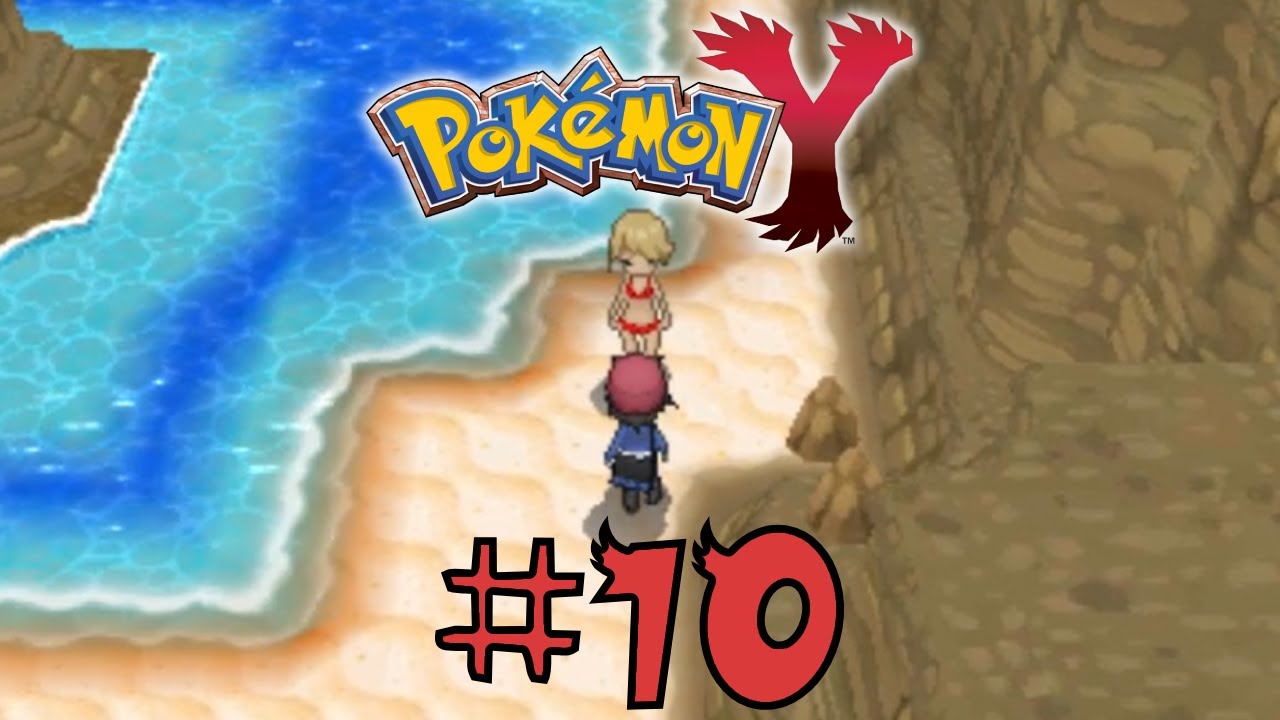 Pokemon Y Walkthrough Part 10 - Cycling To Cyllage City - YouTube