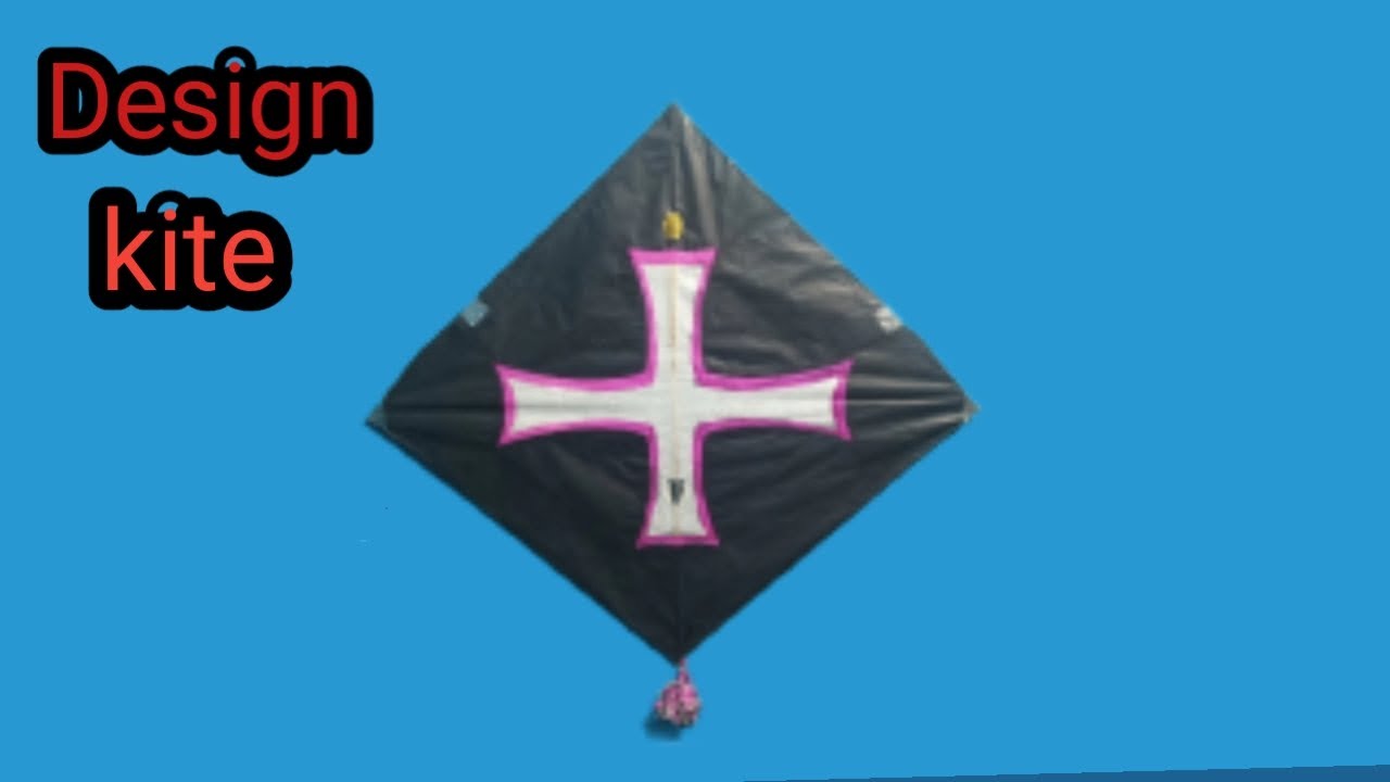 Beautiful 😍 Design Kite 🪁 Making By // Designer Craft And Kites - YouTube