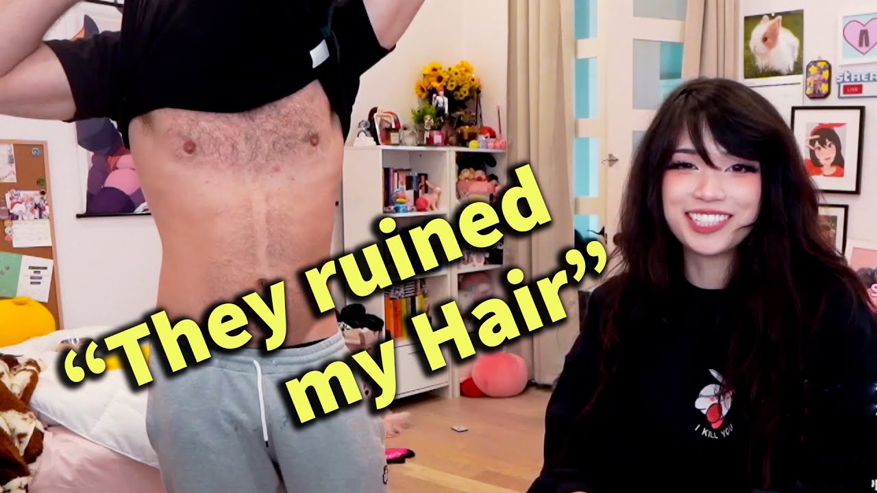 Mizkif became Ludwig - New Haircut - YouTube