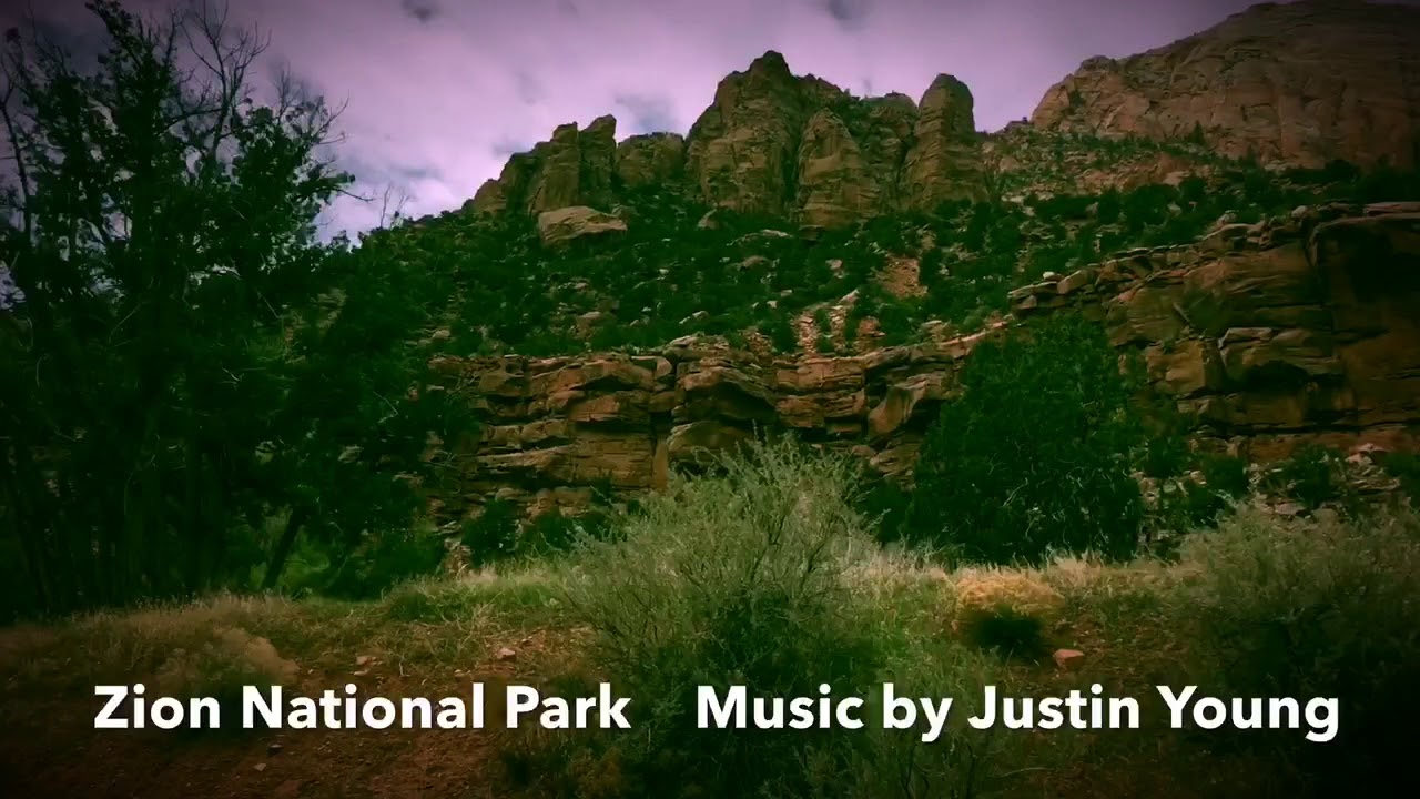 Justin Young Blue Soul set to Zion National Park in Utah - YouTube