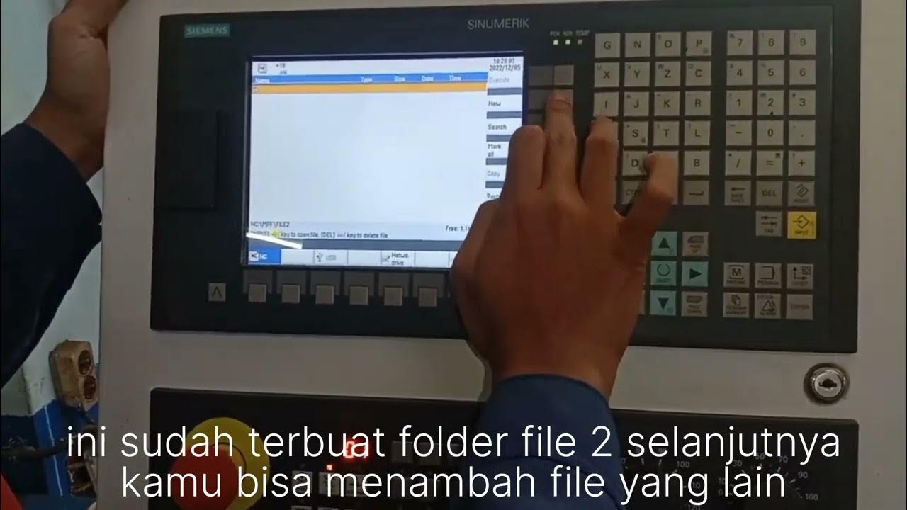 Cara membuat file baru dan folder baru - YouTube