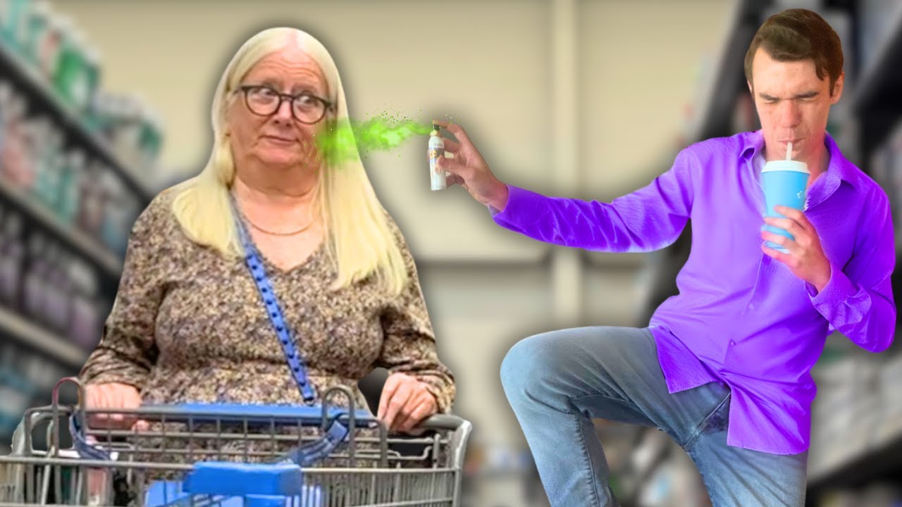 Farting On People With Fart Spray Prank! - YouTube