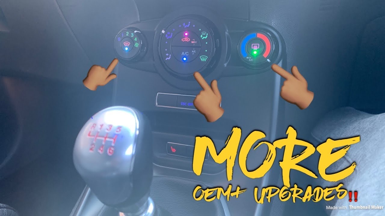 Ford Fiesta Mk7: Ambient Lighting Upgrade‼️[Part 2] - YouTube
