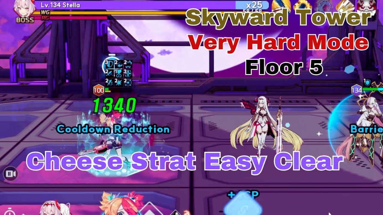 Skyward Tower Floor 5 Very Hard Cheese Guide | Easiest Clear ft. Mero ...