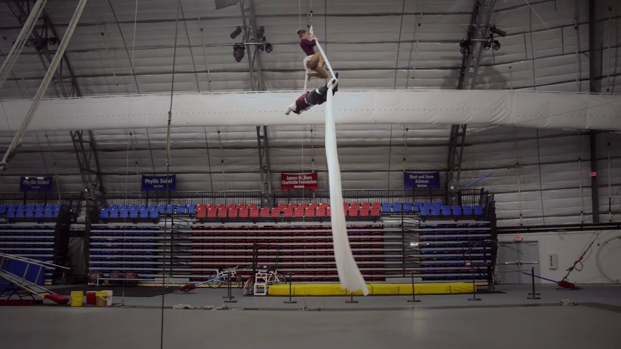 Duo Aerial Silks, Rikki Hettig-Rolfe Meaux and Nick Slimick, 2019 - YouTube