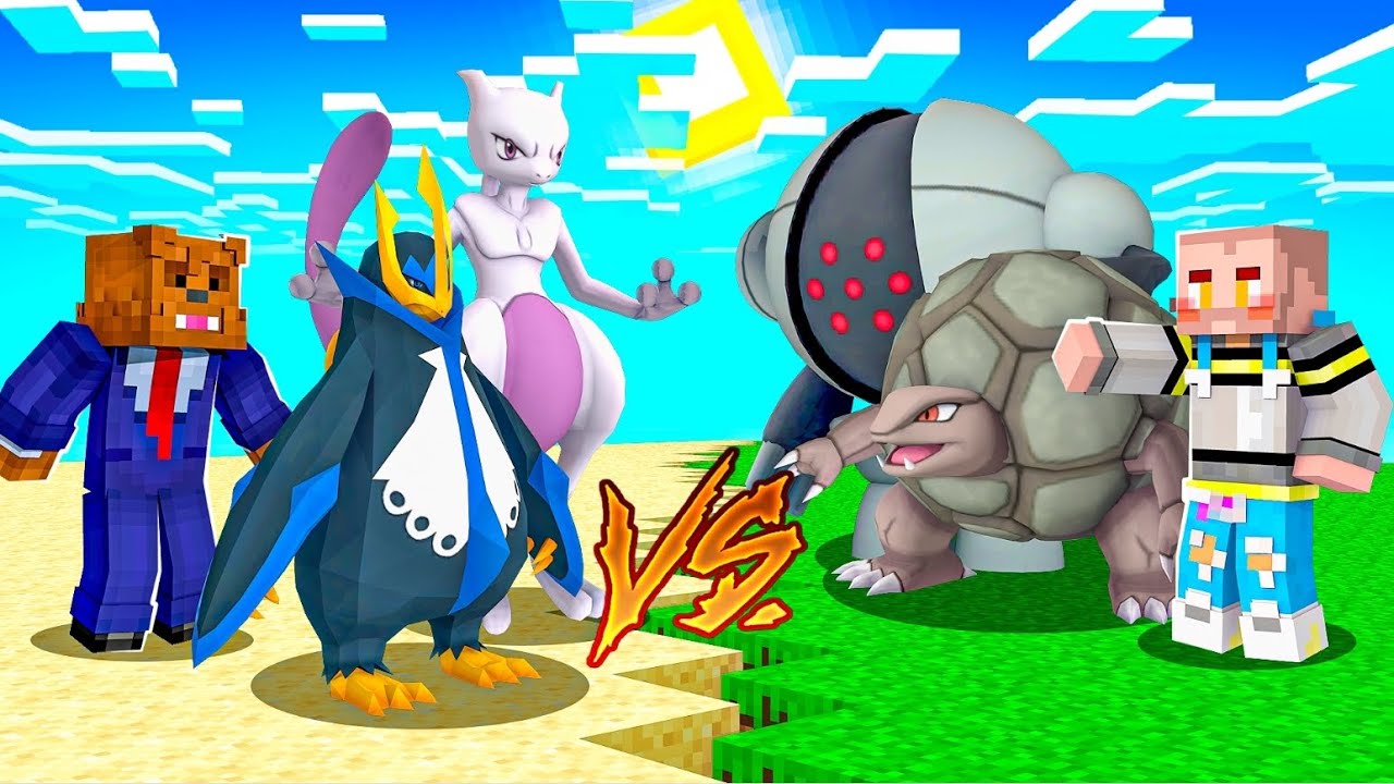 Catching My OVERPOWERED Pokemon Team In Minecraft - YouTube