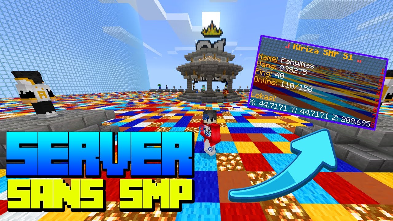 CARA MASUK SANS SMP S3 DI MCPE | NO HOAX! - YouTube
