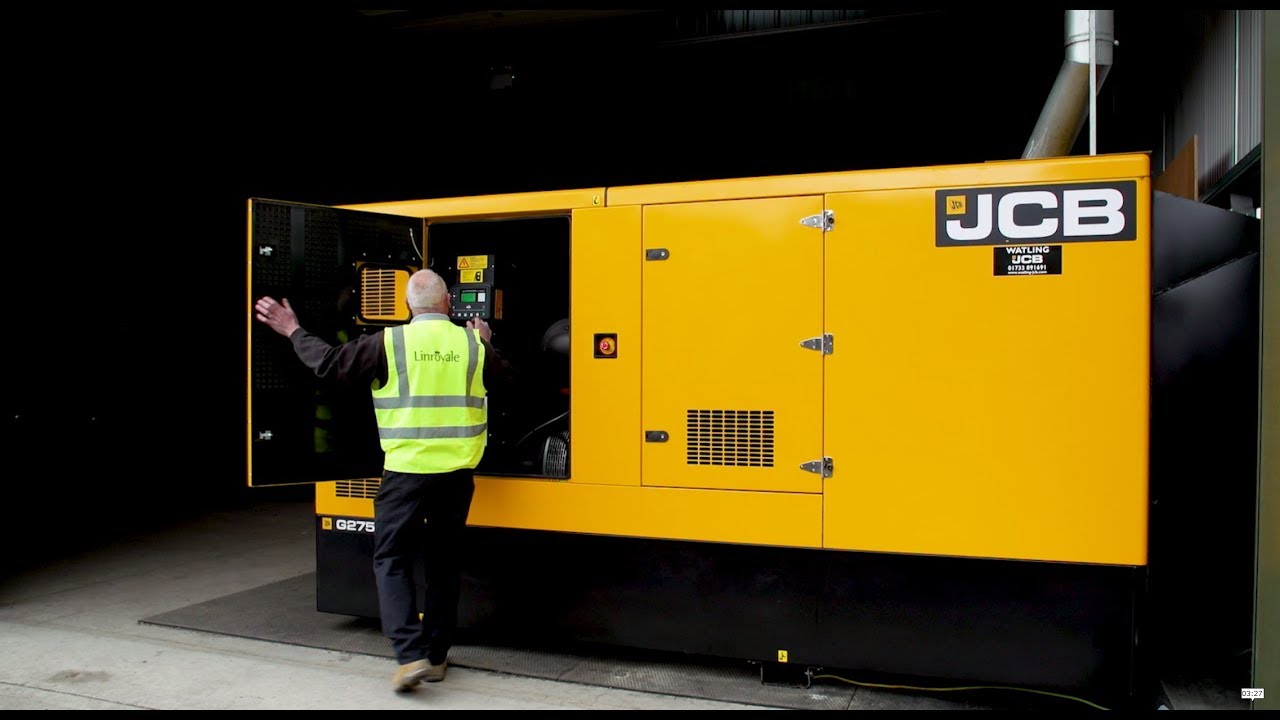 Choose a JCB Generator to support your business. - YouTube