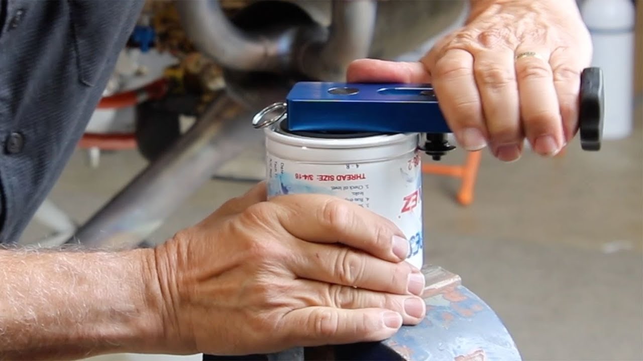 KITPLANES Firewall Forward: Oil Filter Cutting and Analysis - YouTube