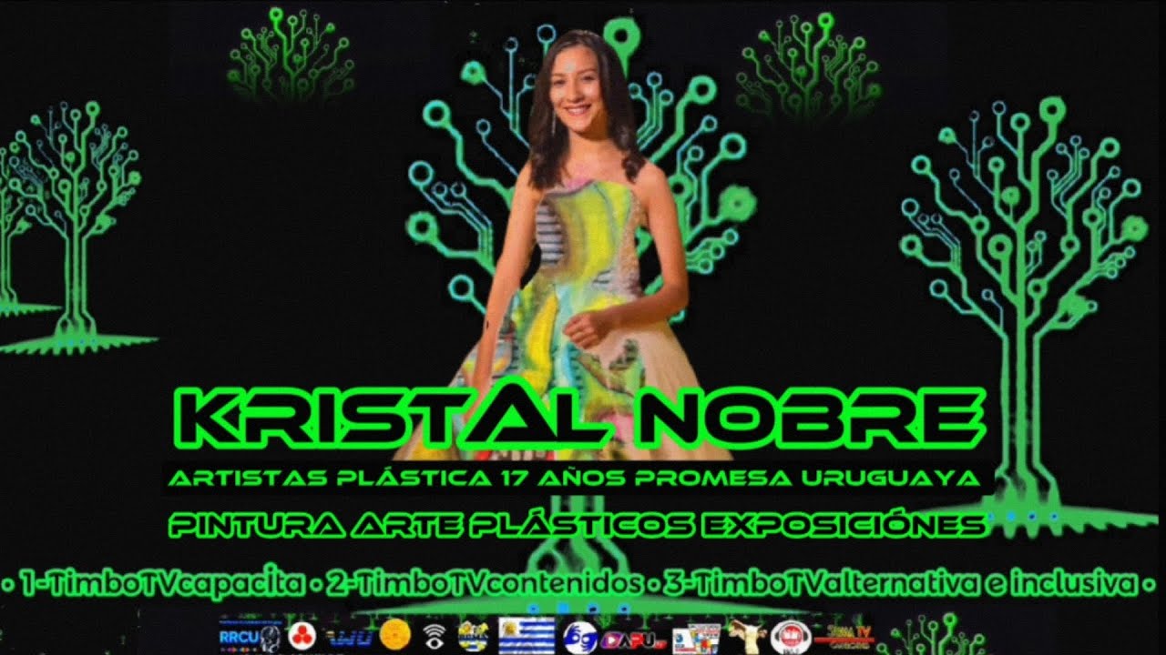 KristalNobre•Artista plástica17añosUruguaya•Te invita a VISIBILIZAR tú arte•Visibilizate! Timbo ...