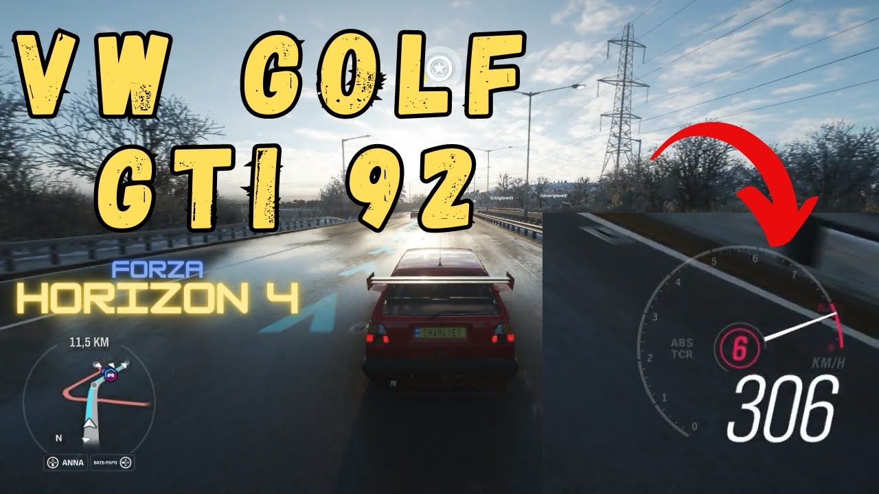 GOLF GTI 92 FORZA HORIZON 4 - YouTube