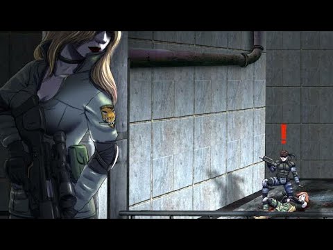 Metal Gear Solidi ps1 Sniper Wolf #005 - YouTube