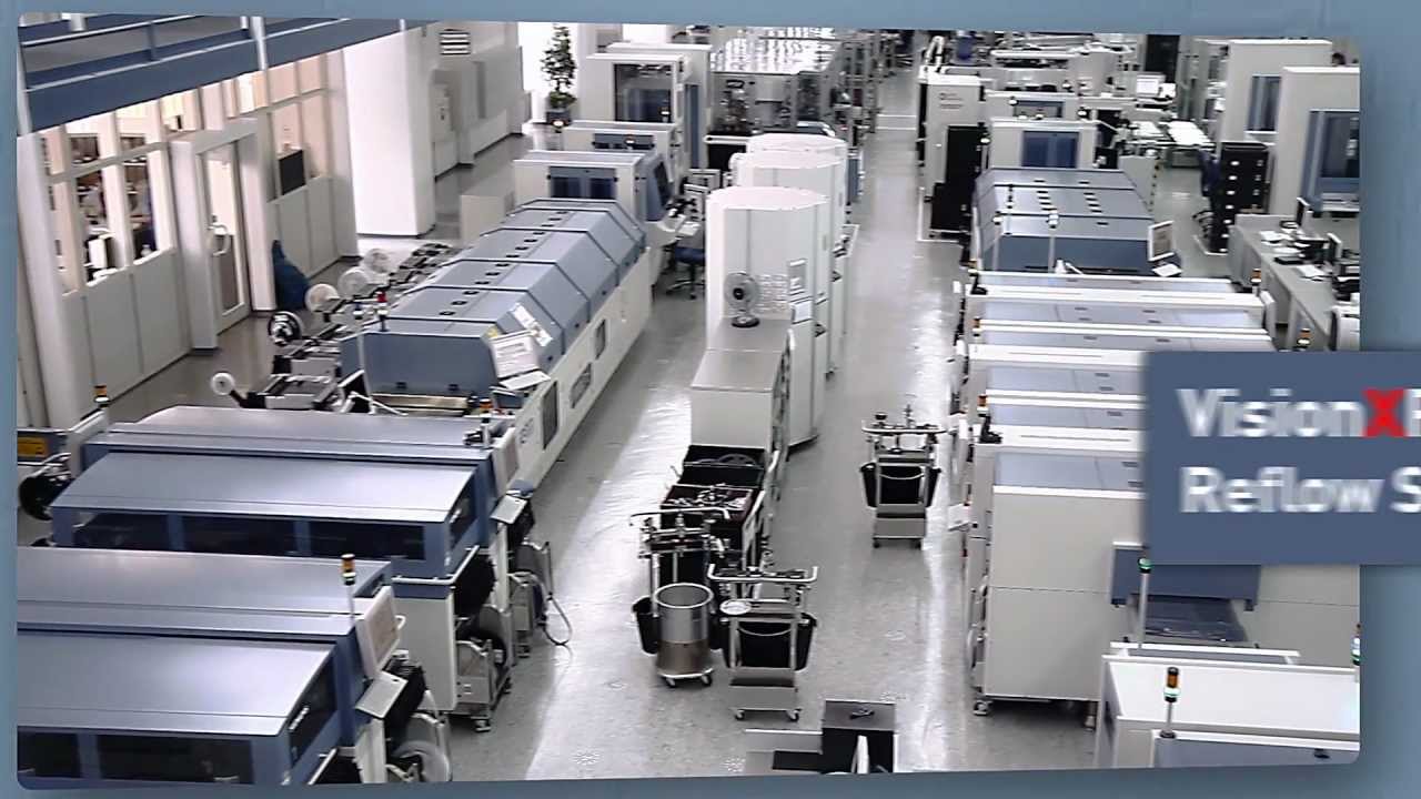 Rehm VisionXP 4Spur Reflow-System - YouTube