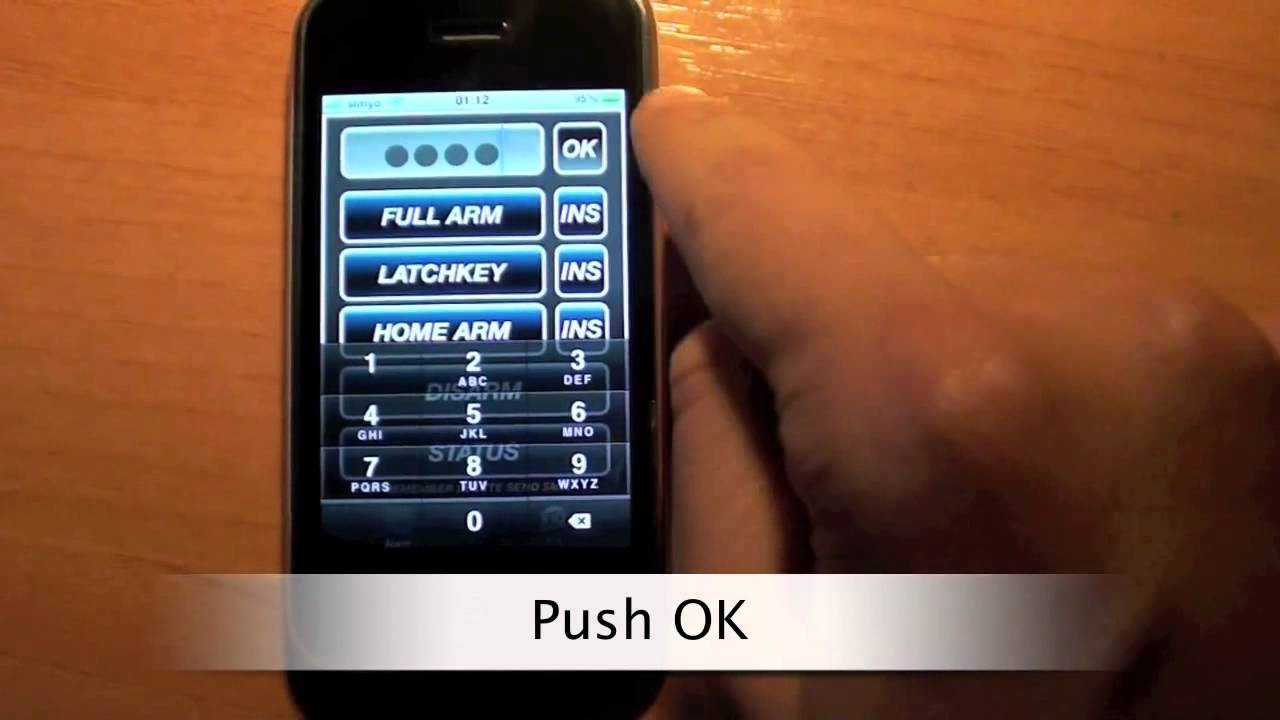 PowerSMS for Visonic, ProGuard800 & Infinite Prime System Alarm - YouTube