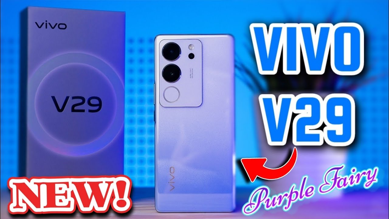 VIVO V29 • Purple Fairy Color • Unboxing and Reviews • CRIS TV • # ...