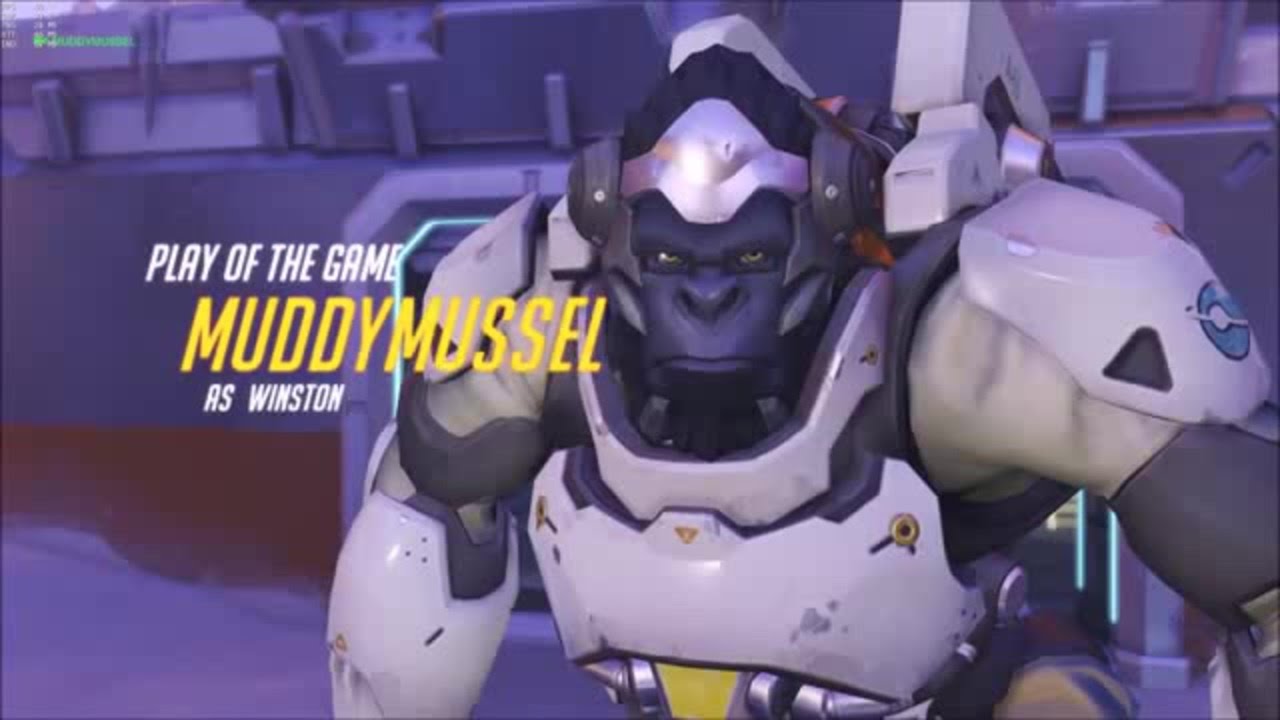Winston Play of The Game (Overwatch) - YouTube