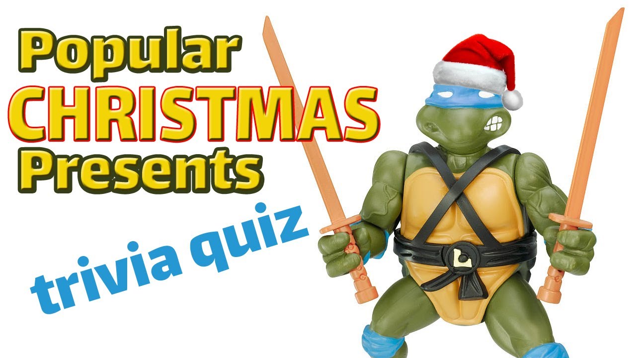 POPULAR CHRISTMAS PRESENTS - 21 Question Trivia Quiz about Toys {ROAD ...