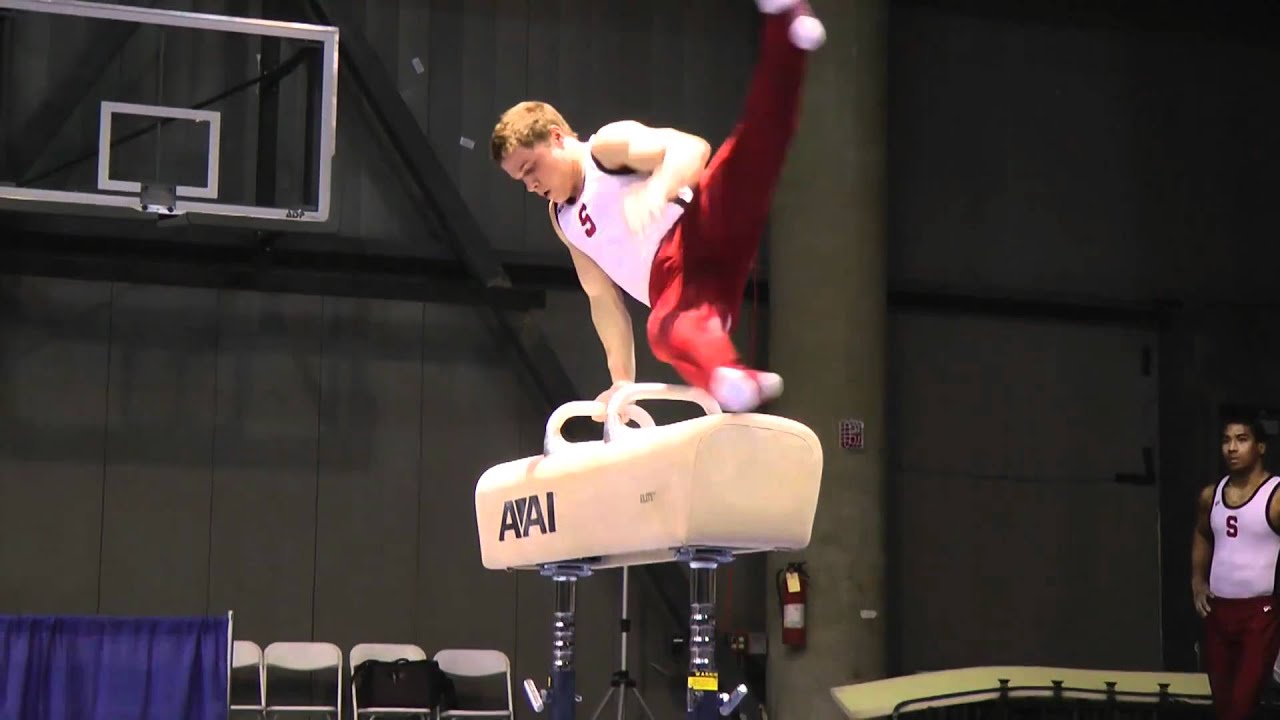Tim Gentry - Pommel Horse - 2011 Winter Cup Challenge Day 1 - YouTube