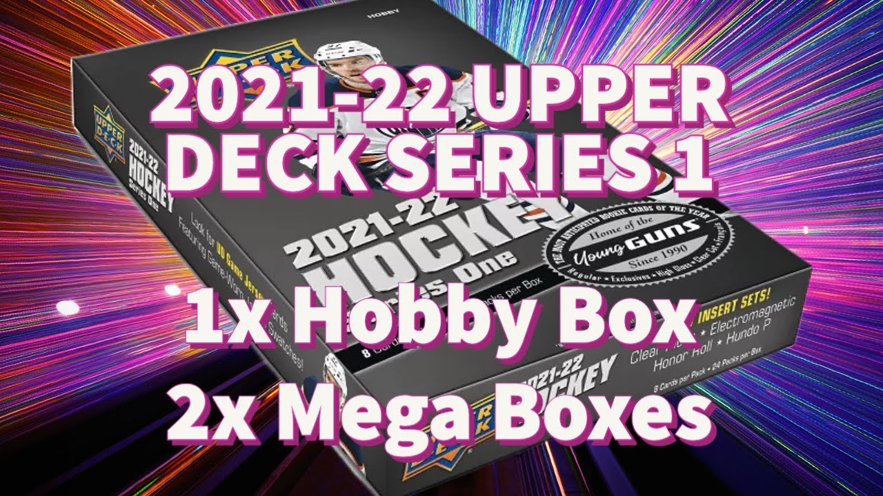 Opening 3 Boxes! | 2021-22 Upper Deck Series 1 Hockey - 1x Hobby Box ...