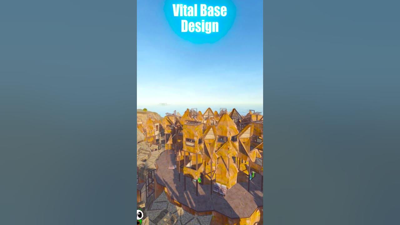 New Circle , 4x4 , 5x5 Base Design on Vital , with NEW META open core #rust #rustgame # ...