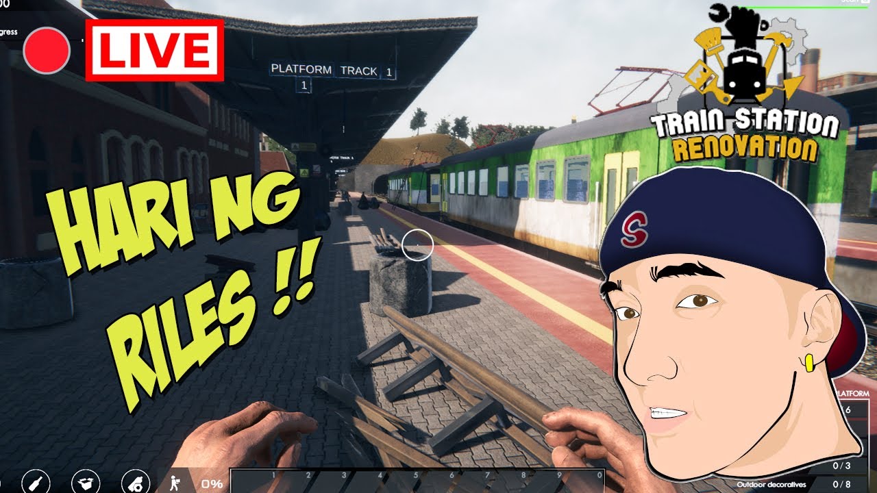 TRAIN STATION RENOVATION EP1 (TAGALOG) (tagalog / pinoy / filipino ...