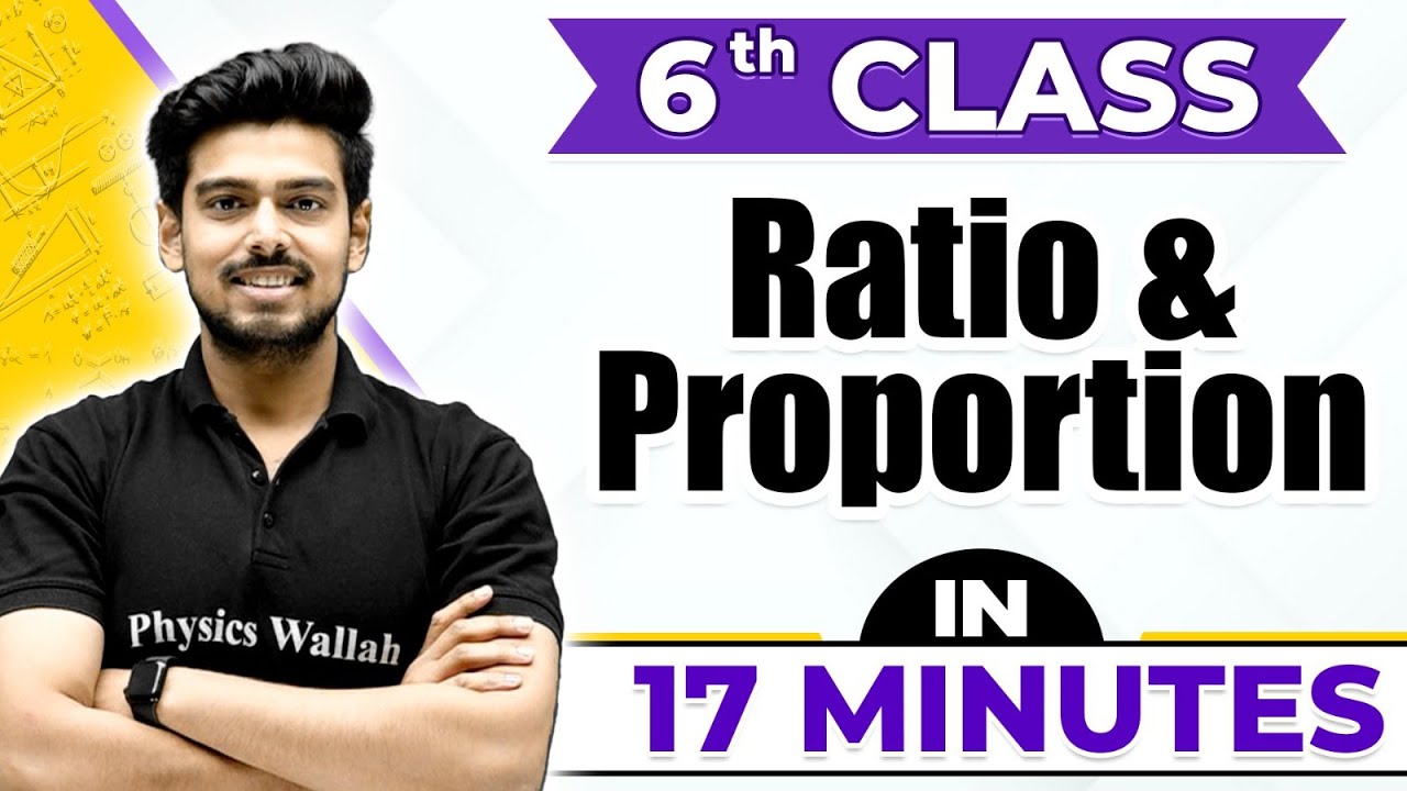 Ratio And Proportion | Cheat Sheet Series For Class 6th - YouTube
