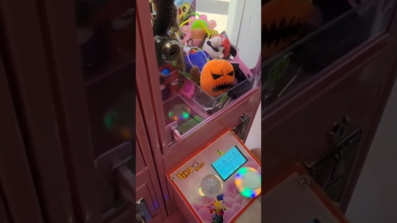 I Won a Double Mini Claw Machine! #shorts #clawmachine #win #foryou #trending - YouTube