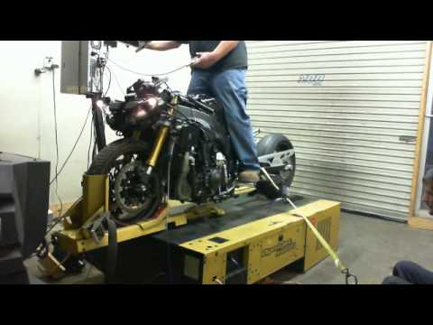 234 hp Turbo Charged 2009 Yamaha R1 Being Dynoed at Stedman Motorsports ...