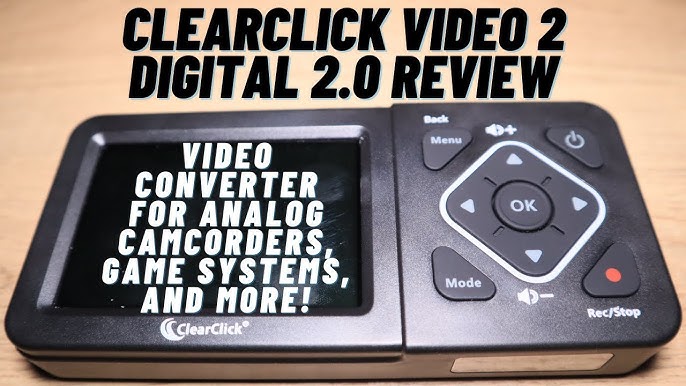 Diamond VC500ST Standalone VHS To Digital Converter Review, 41% OFF