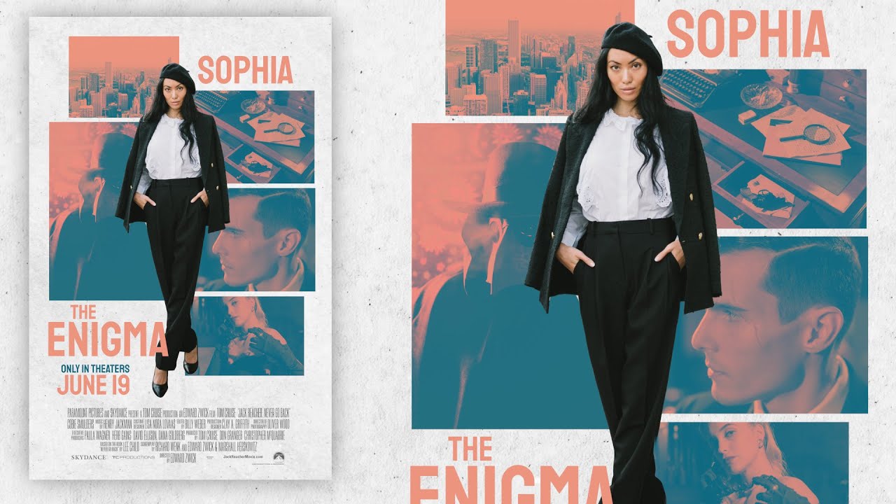 GIMP Tutorial: Movie Poster Design in GIMP - The Enigma - YouTube