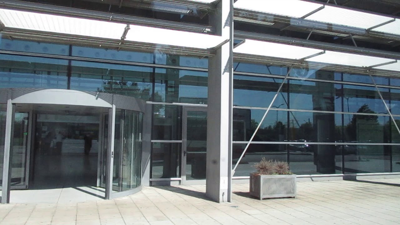 Outside ancona airport, on bus to ancona station,italy, 2 may 19 in ...