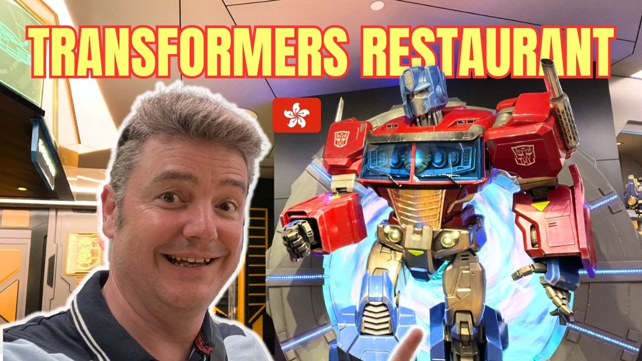 I ate at a Transformers Themed Restaurant in Hong Kong and met Optimus ...