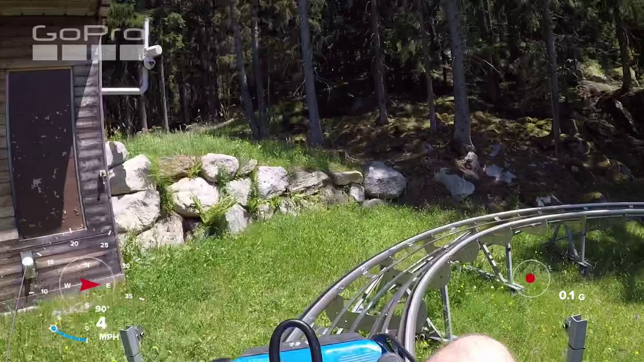 Planards Alpine Luge Chamonix - YouTube