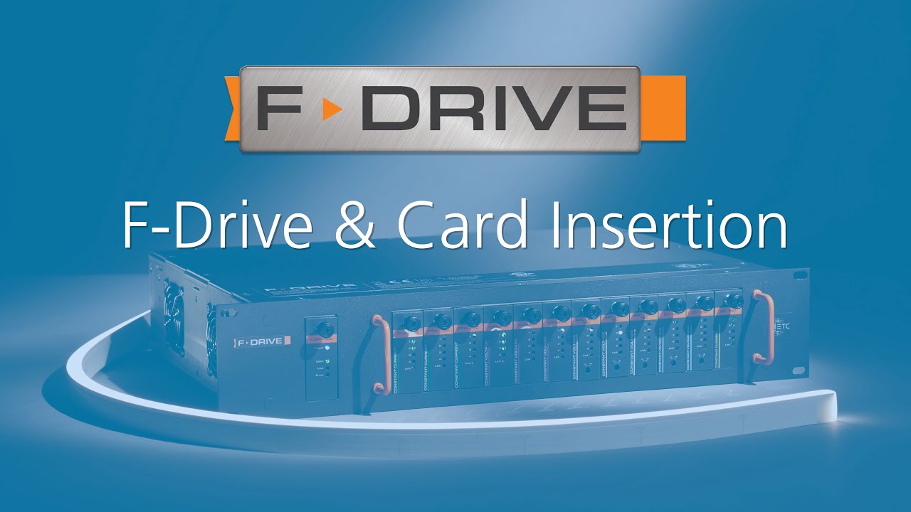 F-Drive - Card Insertion - YouTube