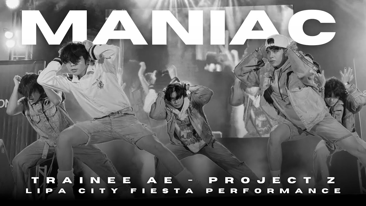 ASTER 'Project Z' - Maniac (Cover) Lipa City Fiesta Performance - YouTube