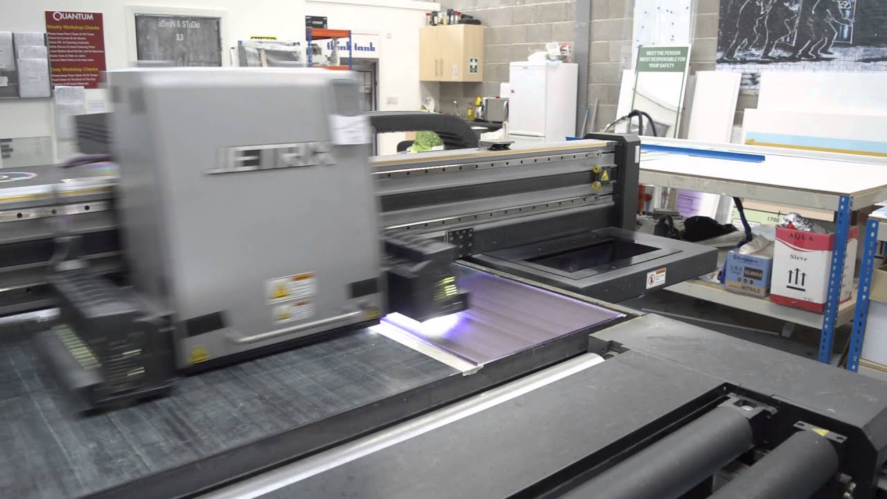 Glass Splashbacks, Colour 2 Glass, printer - YouTube