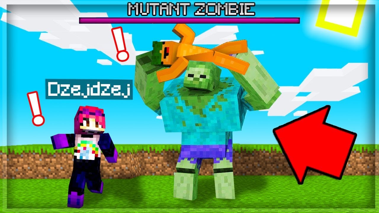 Minecraft, ale Potwory to MUTANTY! ( straszne) 😱 - YouTube