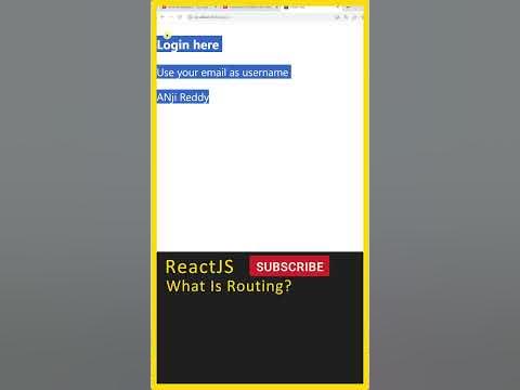 React Routing - React JS Tutorial For Beginners In Telugu, React Full Course,Learn ReactJS # ...