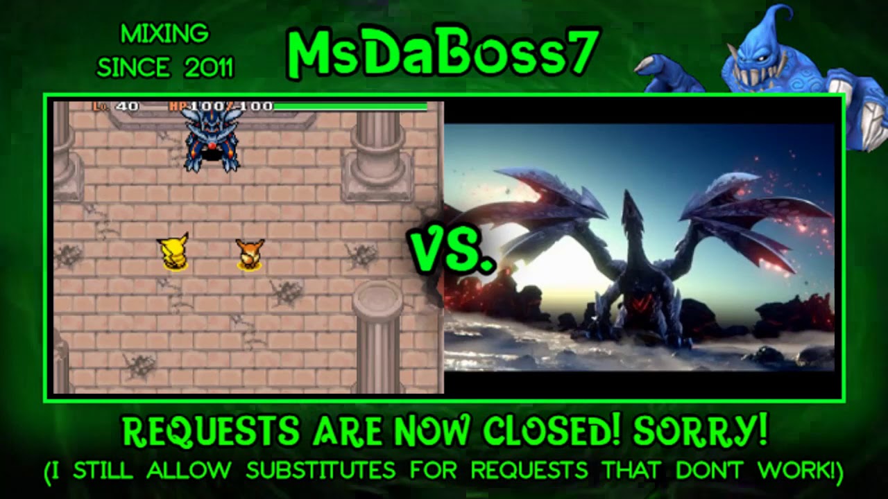 Valstrax Fight to Finish - MHG Ultimate/Pokemon MDE Mix - YouTube