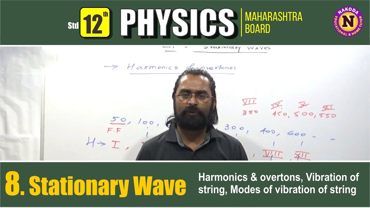 12th Class - Physics -Ch 8 - Stationary Wave - Harmonics & Overlones ...