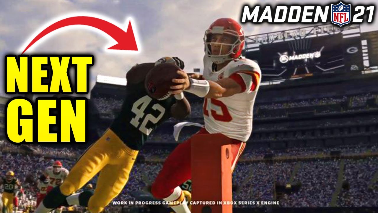 Madden 21 Next Gen Gameplay Footage Released! - YouTube