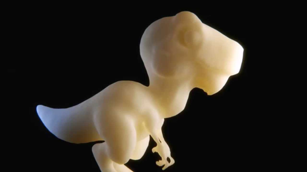 Realflow melting Dinosaur - YouTube